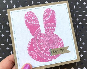 Bunny card | Etsy