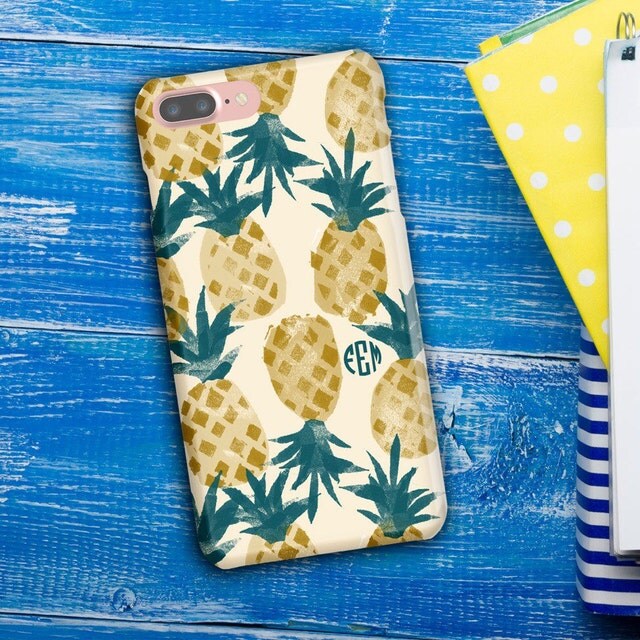 Monogrammed Phone Cases license plates luggage tags by SaidTheOwl