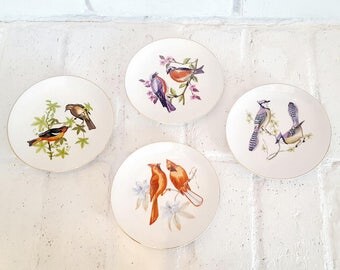 Bird plates | Etsy