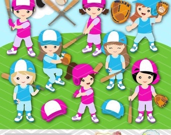 Sports clip art | Etsy