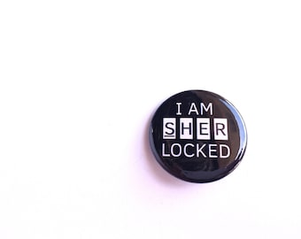 Sherlock pin | Etsy