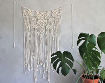 Macrame curtain | Etsy