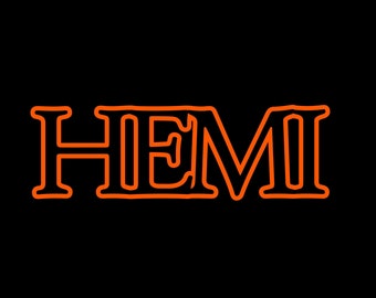 Hemi decal | Etsy