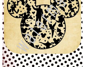 Mickey ears svg | Etsy