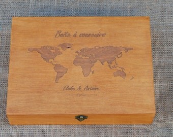 Travel keepsake box | Etsy