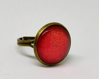 Red ring | Etsy