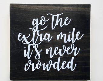 Go the extra mile | Etsy