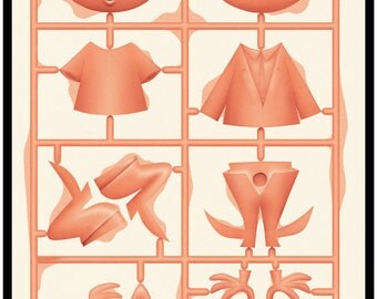 Plastic model kit | Etsy