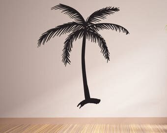 Palm tree decal | Etsy