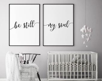 Be still printable | Etsy