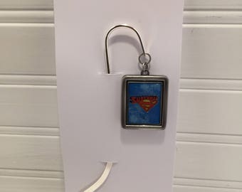 Superhero bookmark | Etsy