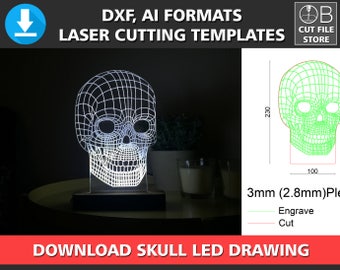 Dxf files for laser | Etsy