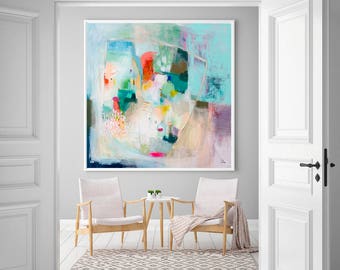 Abstract painting | Etsy