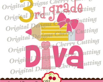 Diva silhouette | Etsy