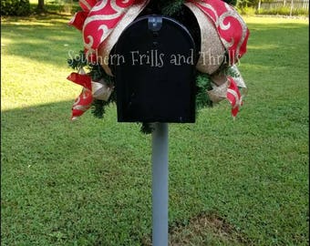 Deco mesh garland | Etsy