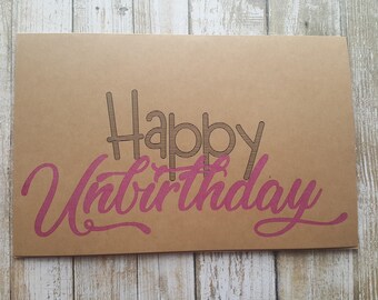 Unbirthday | Etsy