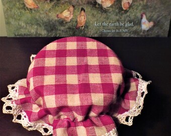 Canning jar cover | Etsy