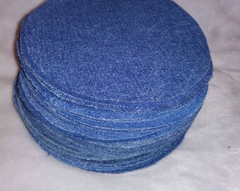 PDF DOWNLOAD Denim Circle Rag Quilt pattern use your