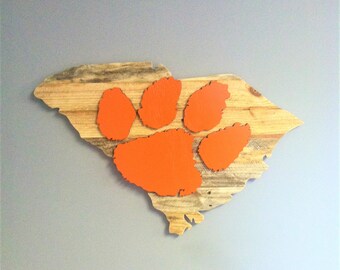Clemson tigers sign | Etsy