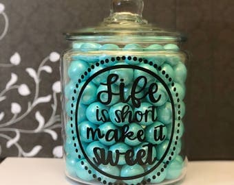 Custom cookie jar | Etsy