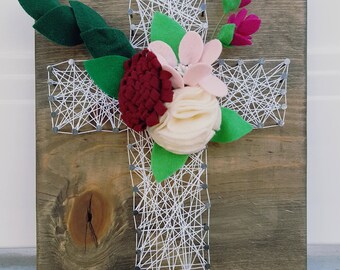 String art cross | Etsy