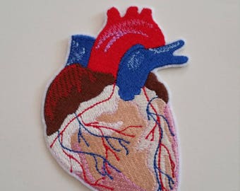 Heart patches | Etsy
