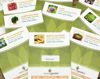 SeedGeeks Heirloom Seeds & Urban Farm by SeedGeeks on Etsy
