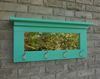 Mirror coat rack | Etsy