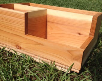 Cedar planter | Etsy