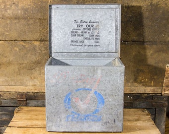 Porch milk box | Etsy