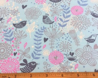 Floral knit fabric | Etsy