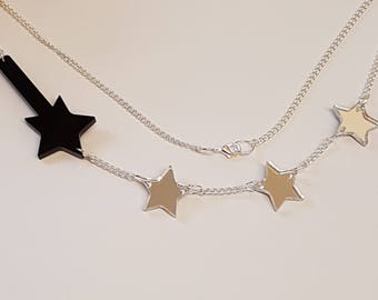 Magic wand necklace | Etsy