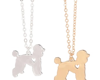 Poodle necklace | Etsy