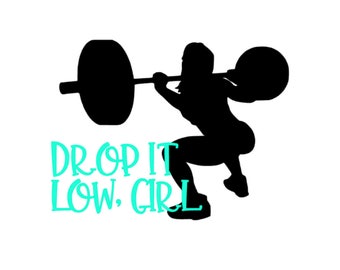 Squat decal | Etsy