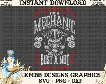 Mechanic shirt svg | Etsy