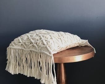 Macrame pillow | Etsy