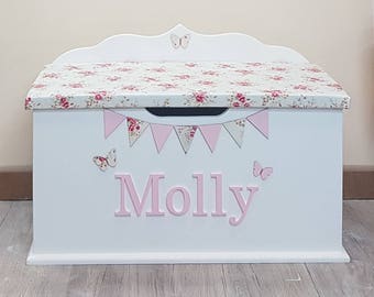 Personalized toy box | Etsy
