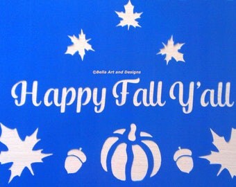 Fall stencils | Etsy