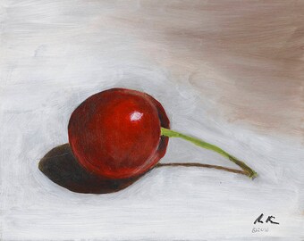 Cherry still life | Etsy