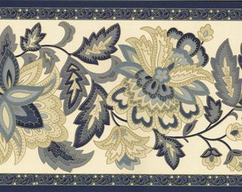 Rose Pink FLORAL Wallpaper Border Flower Urns by Coloroll