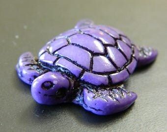 Purple turtle | Etsy
