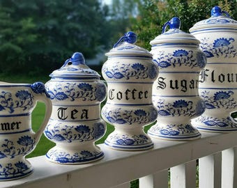 Flour canister | Etsy