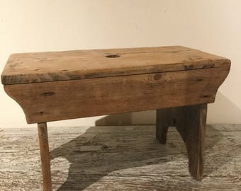 Wood step stool | Etsy