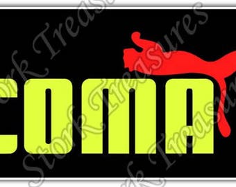 Puma sticker | Etsy