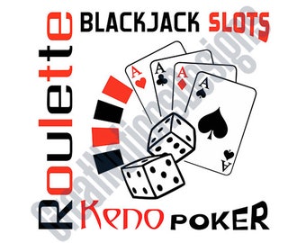 Casino svg | Etsy