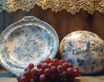 Covered cheese dish | Etsy