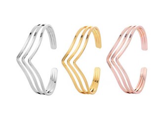 Open cuff bracelet | Etsy