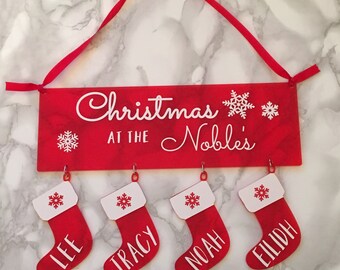 Christmas plaque | Etsy