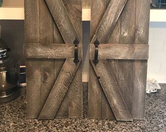 Barn door decor | Etsy