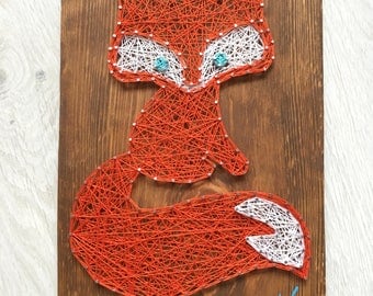 Fox string art | Etsy